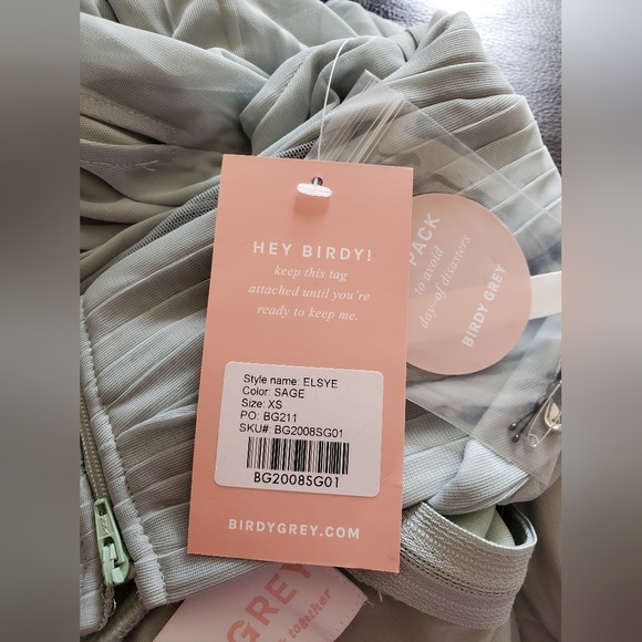 Birdy Grey | Dresses | Birdy Grey Nwt Elsye Maxi Dress In Mesh Sage ...